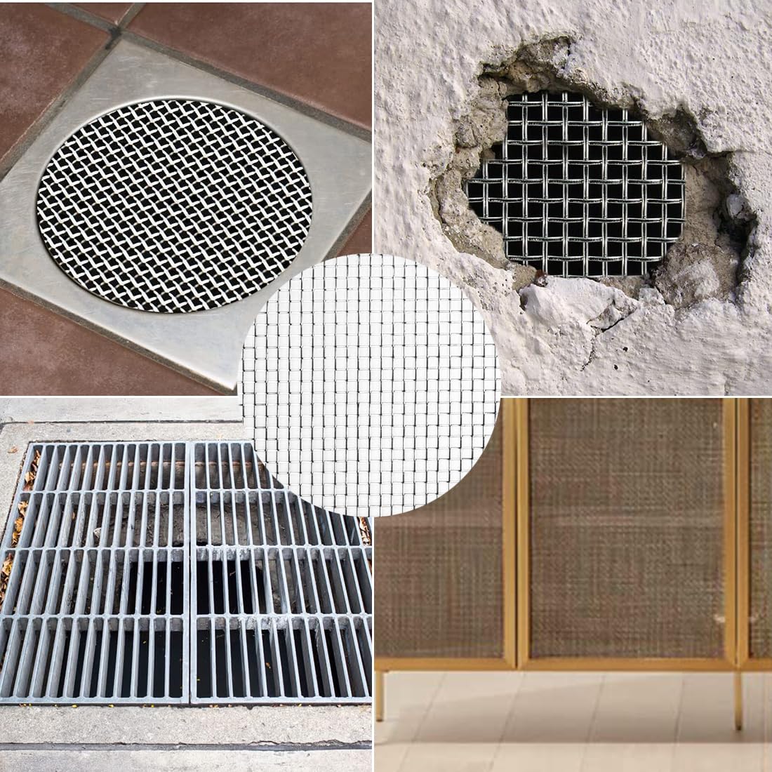 Snapklik.com : YSYONM Wire Mesh Stainless Steel Woven Wire Mesh Screen ...