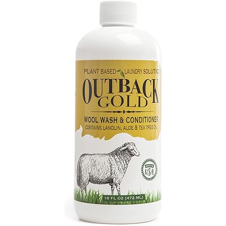 Amazon.com: Outback Gold Wool Wash, 16oz Natural Laundry Detergent and ...