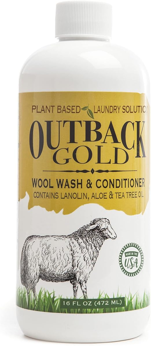 Amazon.com: Outback Gold Wool Wash, 16oz Natural Laundry Detergent and ...