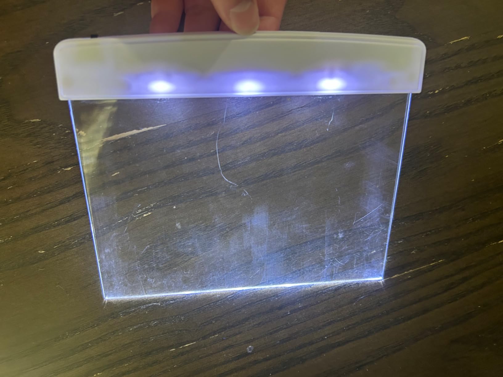 Iseuj Home Flat Book Lights for Reading at Night in Bed Clear LED Book ...