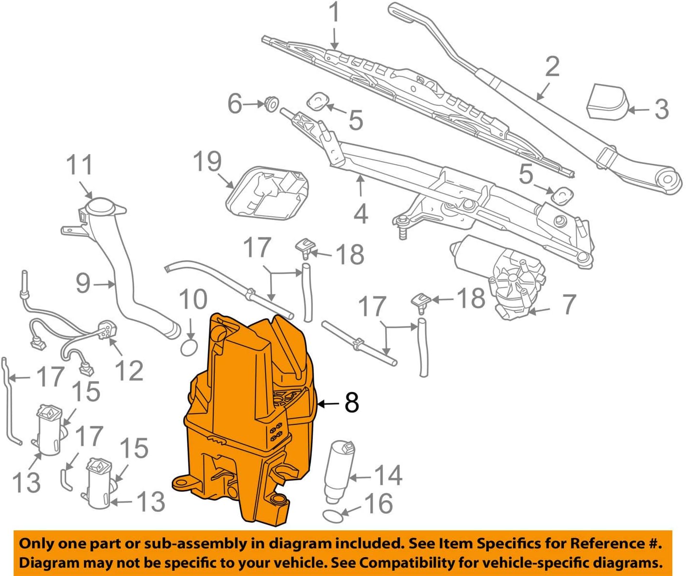 Amazon.com: Vaico V60-0271 Windshield Washer Fluid : Automotive