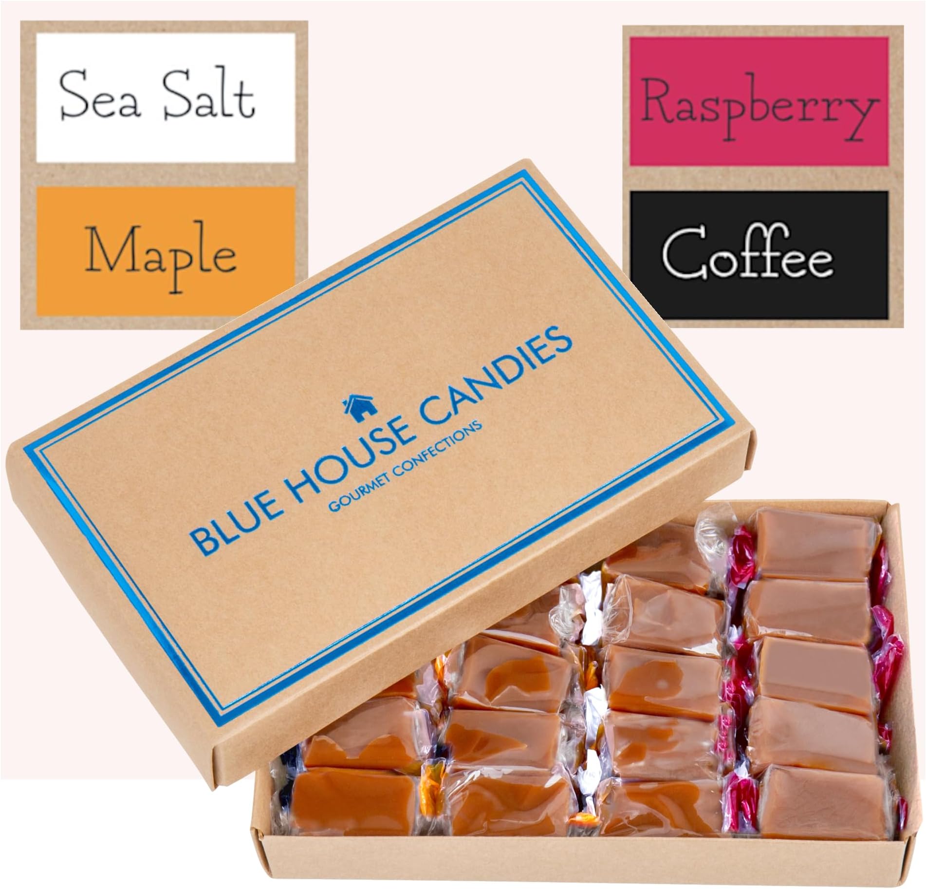 Amazon.com : Caramels.com Gourmet Caramel Candy | Assorted Flavored ...