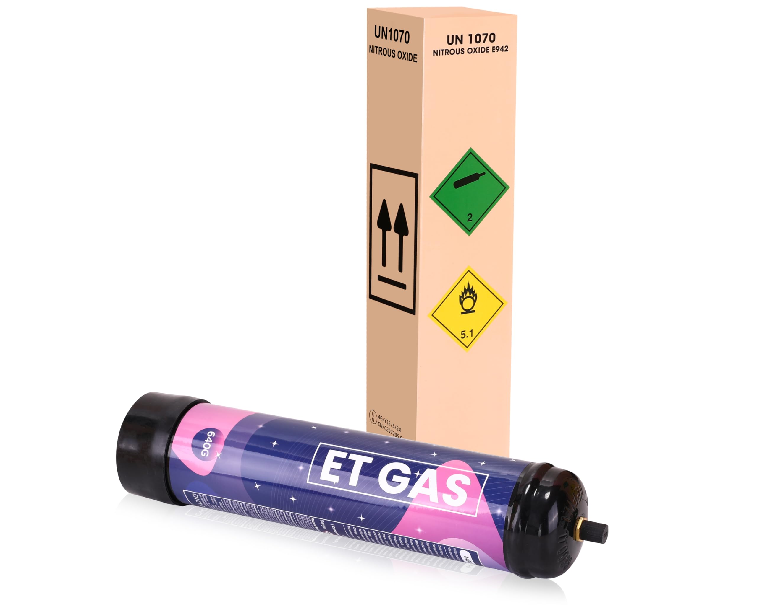 Whipped Cream ICO Chargers - 50 N2O Nitrous Oxide 8g Cartridges For ...