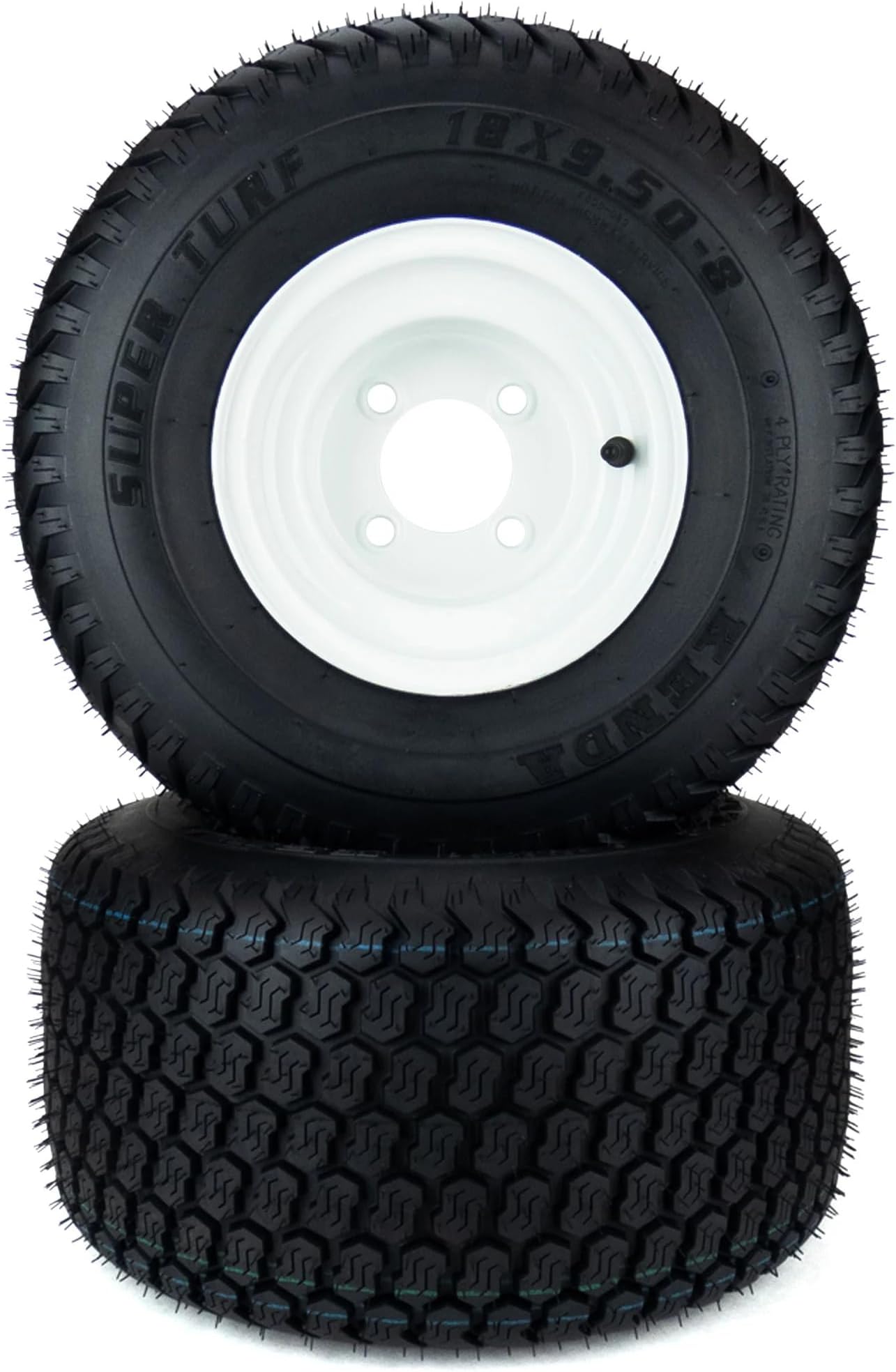 Amazon.com: (2) Super Turf Tire Assemblies 18x9.50-8 Fits Toro ...