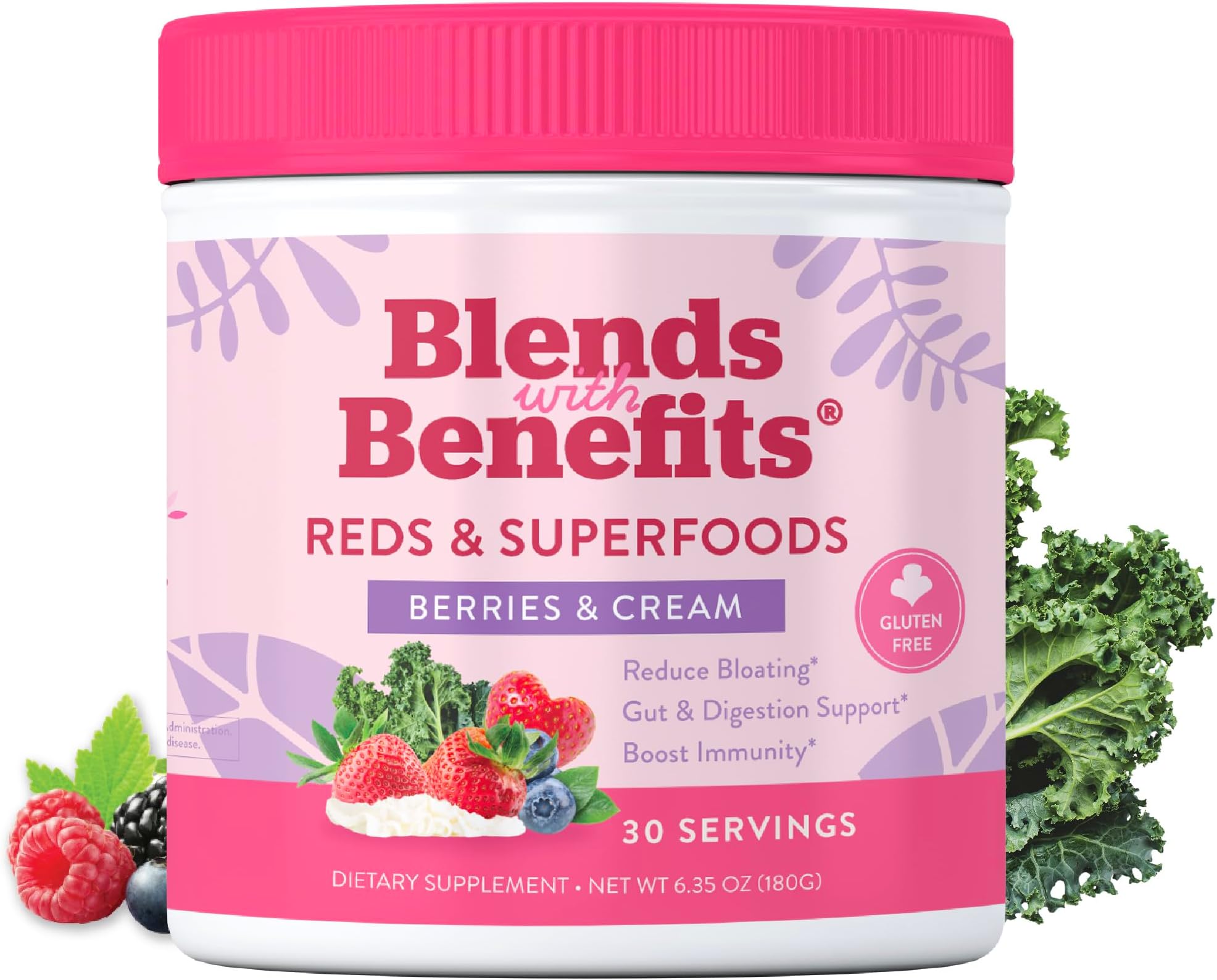 Amazon.com: 360 Nutrition Blends with Benefits Reds & Superfoods for ...
