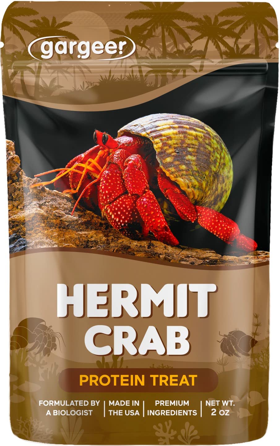 Amazon.com: Gargeer Hermit Crab Protein Treat. Non-GMO Premium ...