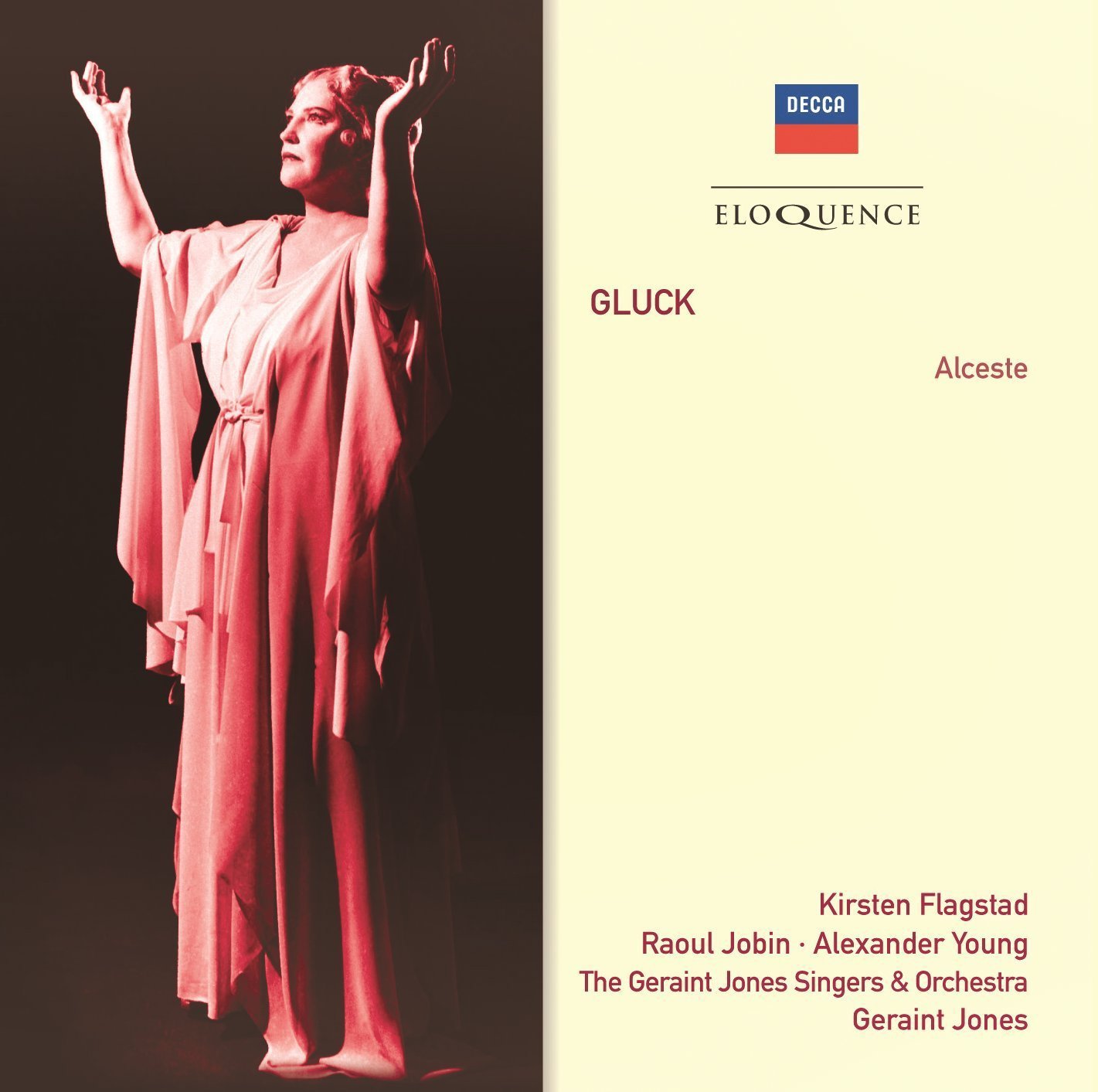 FLAGSTAD / GERAINT ORCHESTRA, GLUCK,CHRISTOPH WILLIBALD, GERAINT ...
