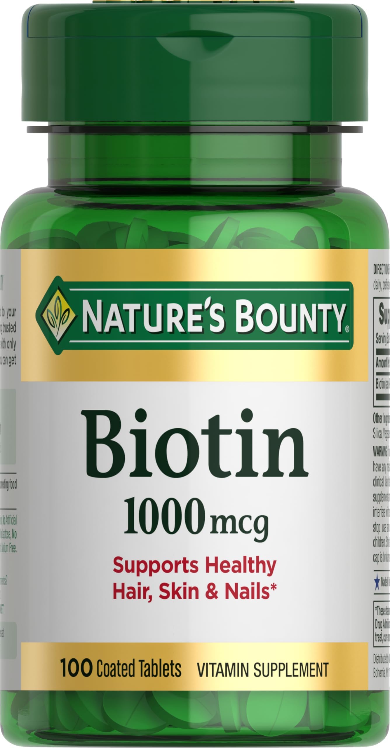 Amazon.com: Incite Nutrition Biotin Supplement 12000mcg - +1 Year Supply - High Strength 120 ...