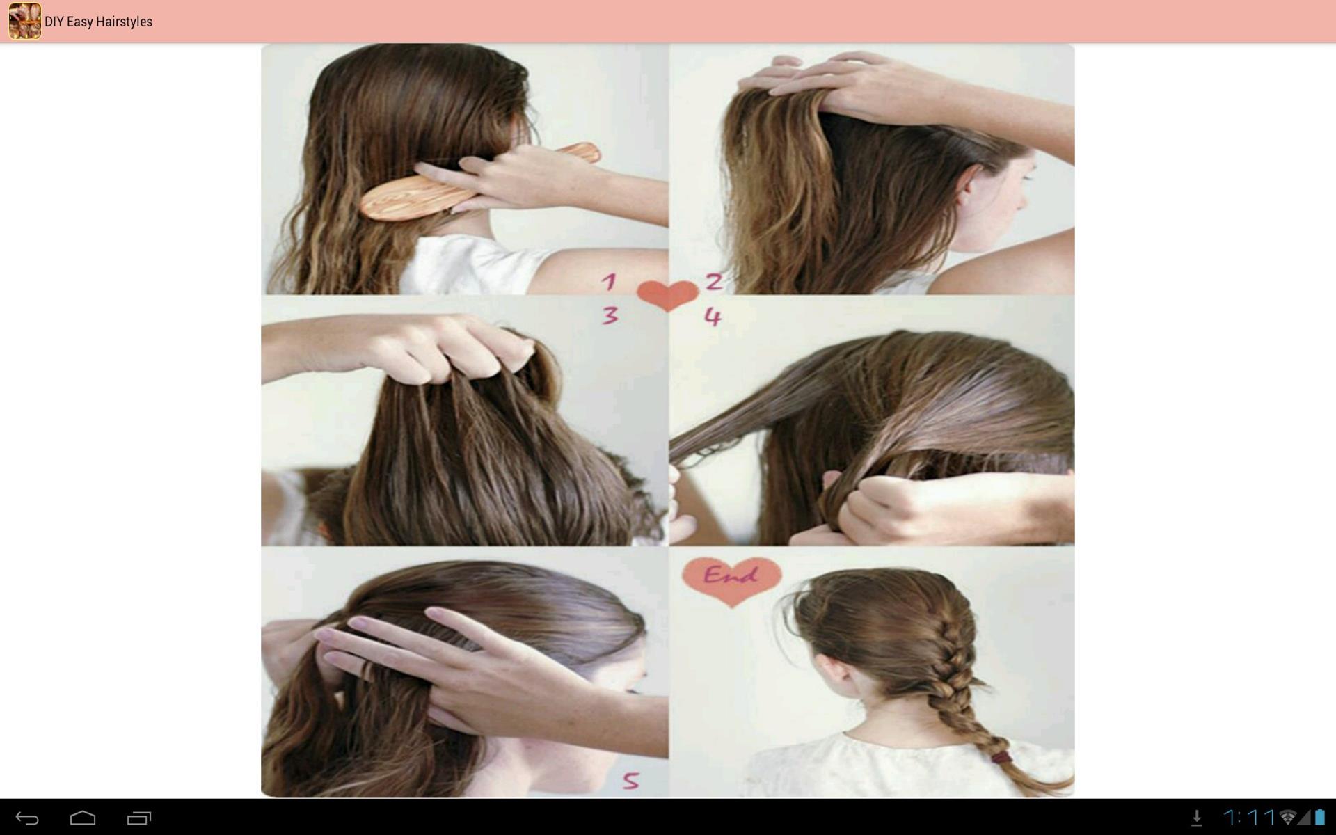 DIY Easy Hairstyles Tutorials - App on Amazon Appstore