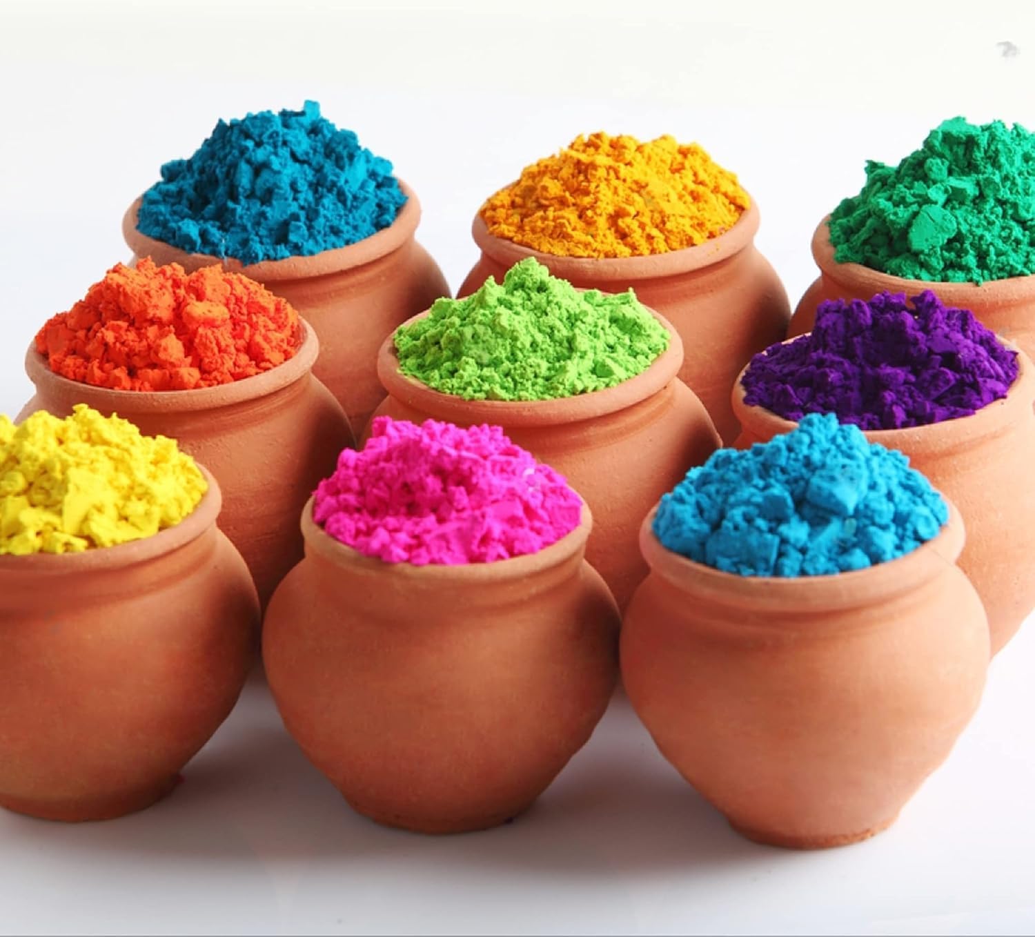 Vibrant Rangoli Making Colour Kit, Rangoli Color Powder Set for Diwali ...