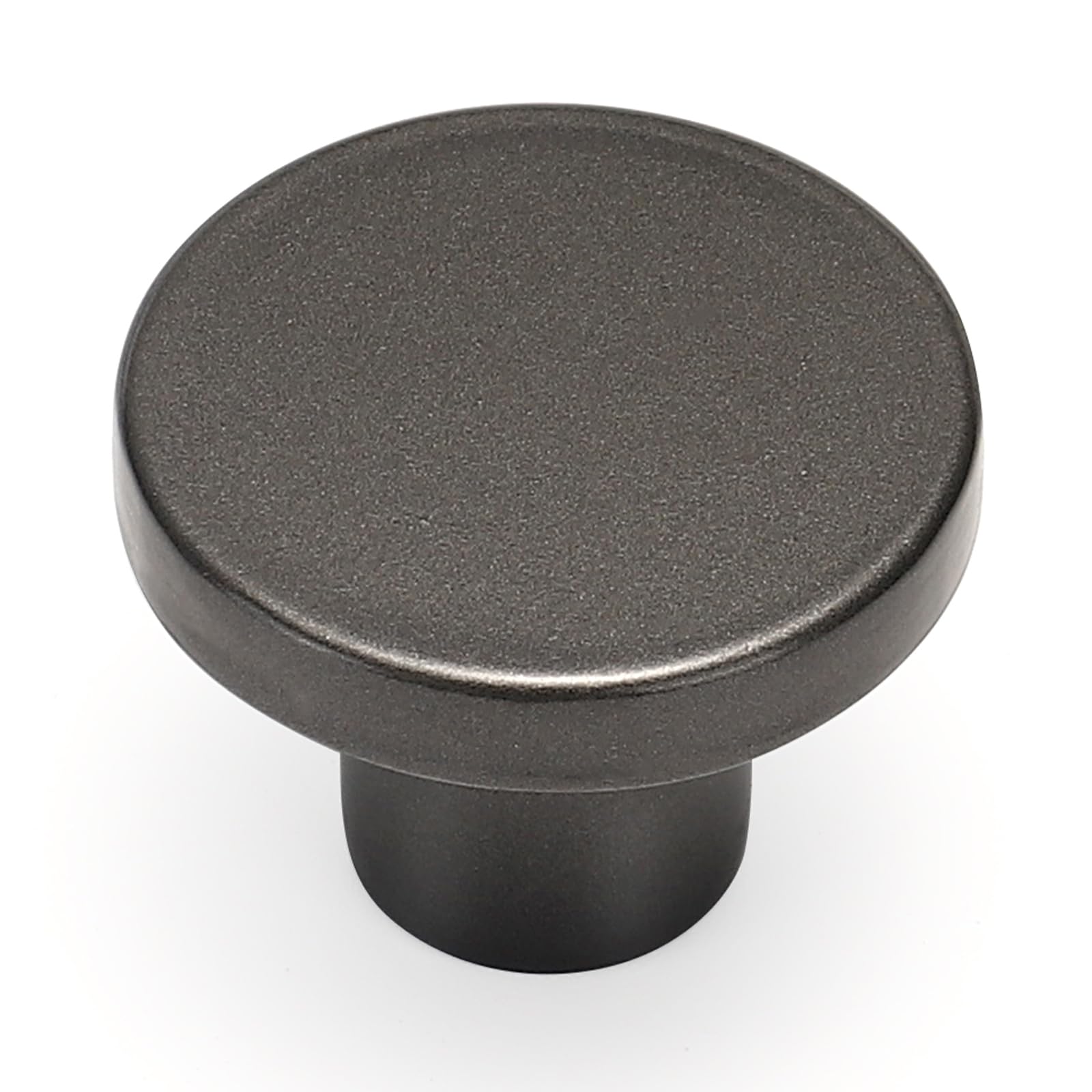 Ravinte 10 Pack Cabinet Knobs Pearl Grey Kitchen Cabinet Knobs Round ...