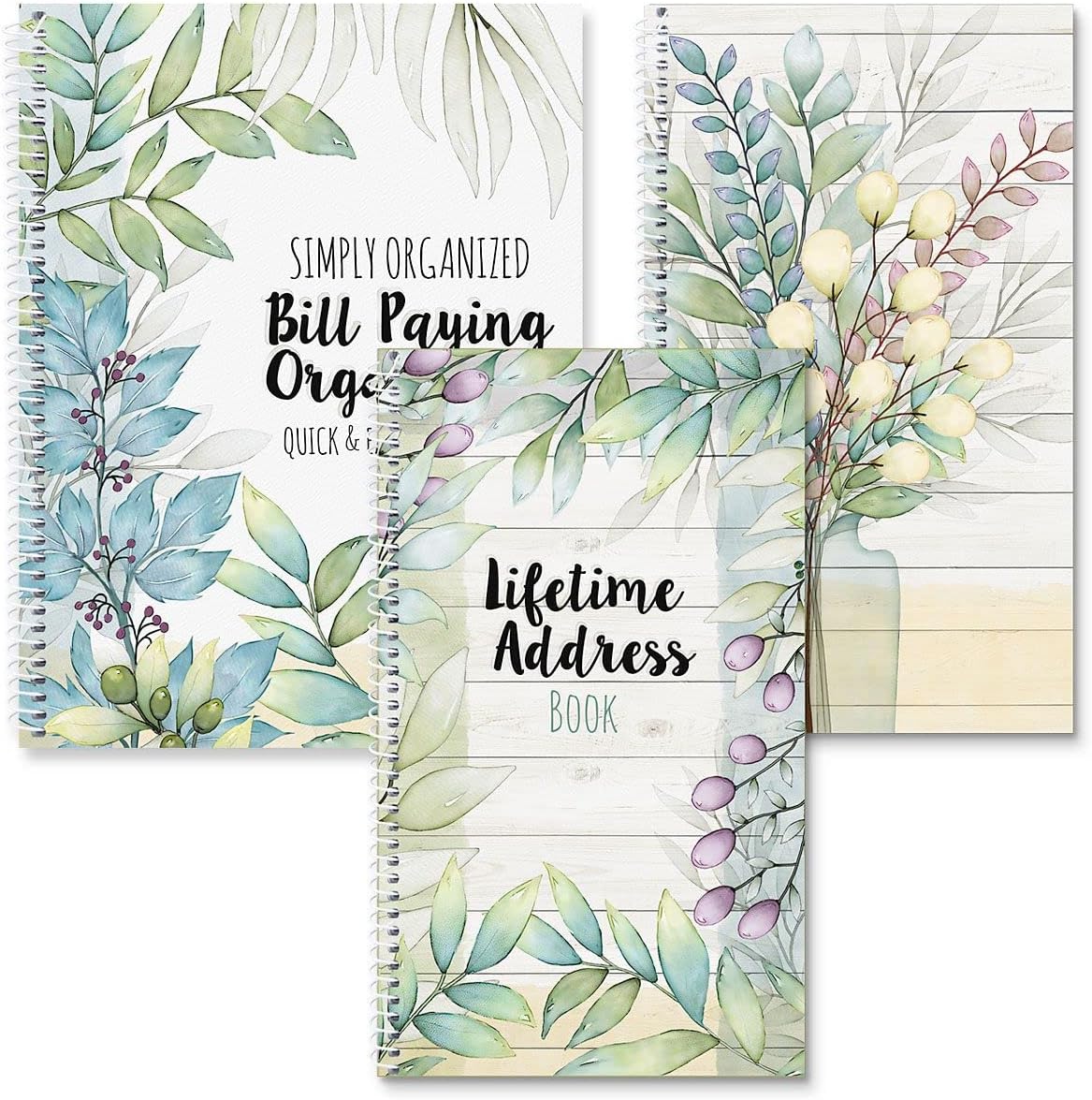 Amazon.com : Office Organizer Book Collection - Bill Paying Organizer ...