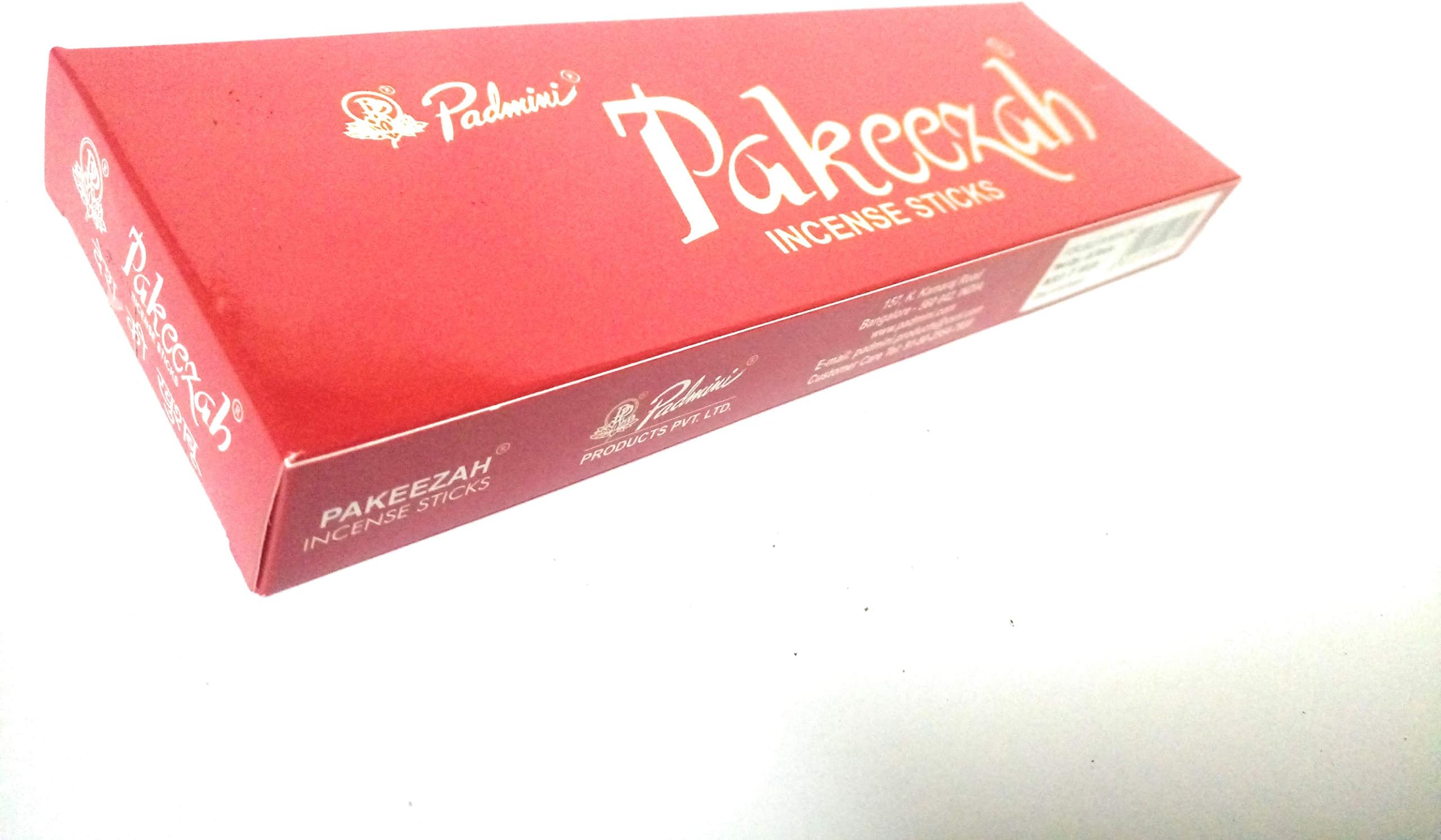 PADMINI PRODUCTS PVT. LTD. Pakeezah Incense Sticks (240 Sticks) - Pack ...