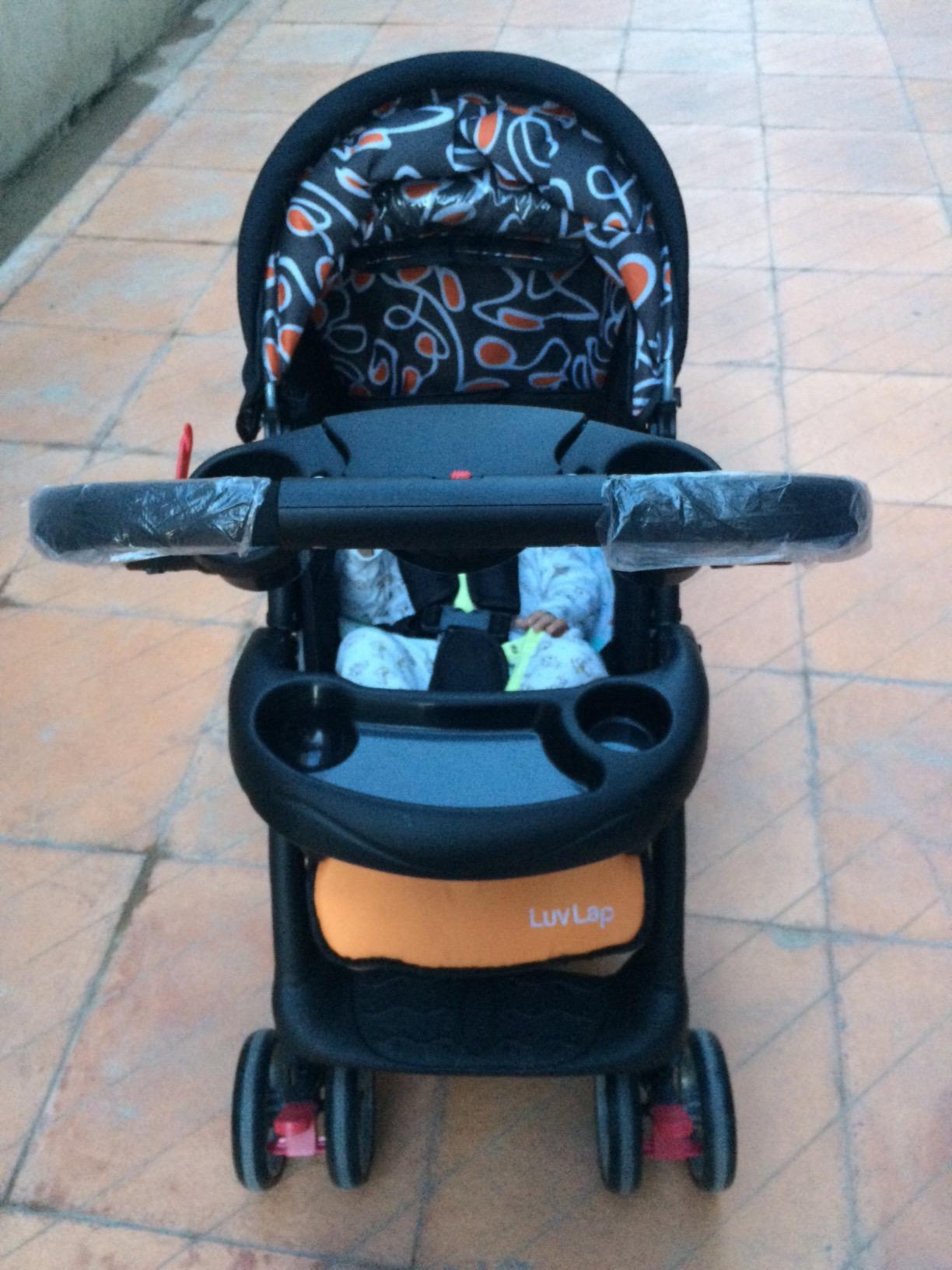 Buy Luv Lap - Baby Stroller Sports - BLACK/ORANGE Online at Low Prices ...
