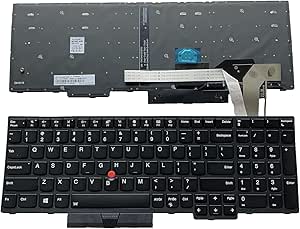 Amazon.com: Tiugochr Laptop Replacement US Layout with Backlight with Pointing Keyboard for ...