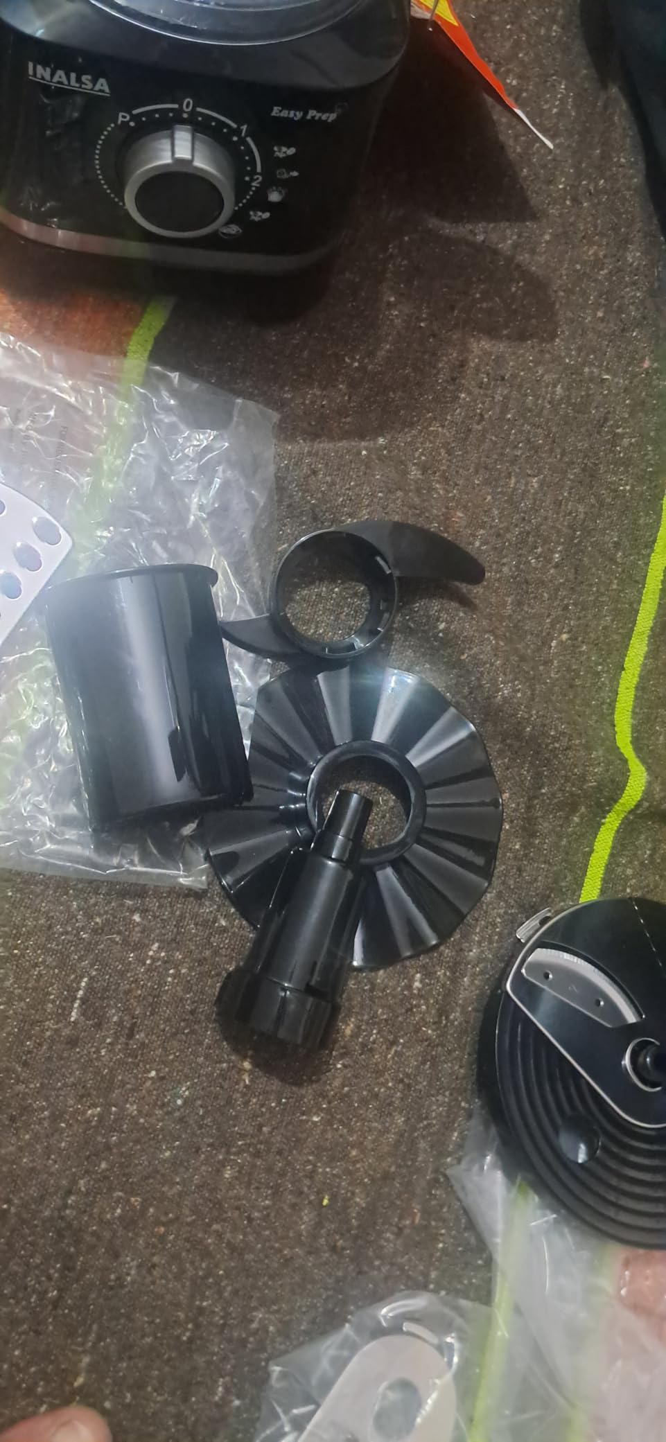 INALSA Food Processor with Atta Kneader 800 Watts|1.4L Processing Bowl ...