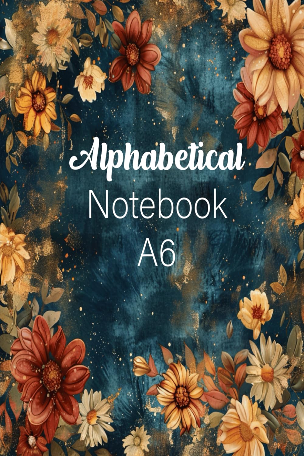 A To Z Notebook: Alphabetical Notebook A6 | A6 Alphabetical A-Z Index ...