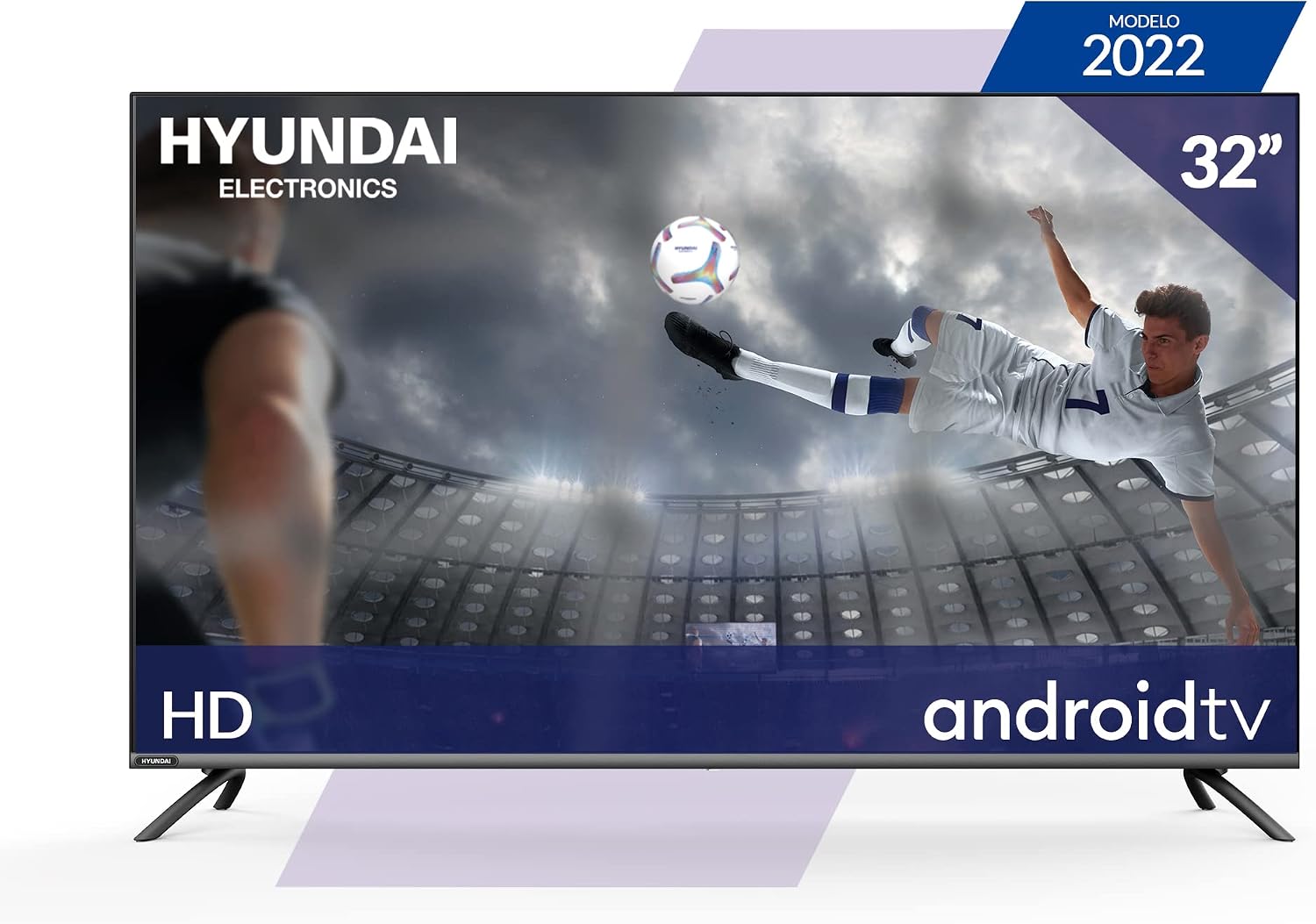 HYUNDAI - TV Android TV inteligente sin marco Bluetooth sin bordes WiFi ...
