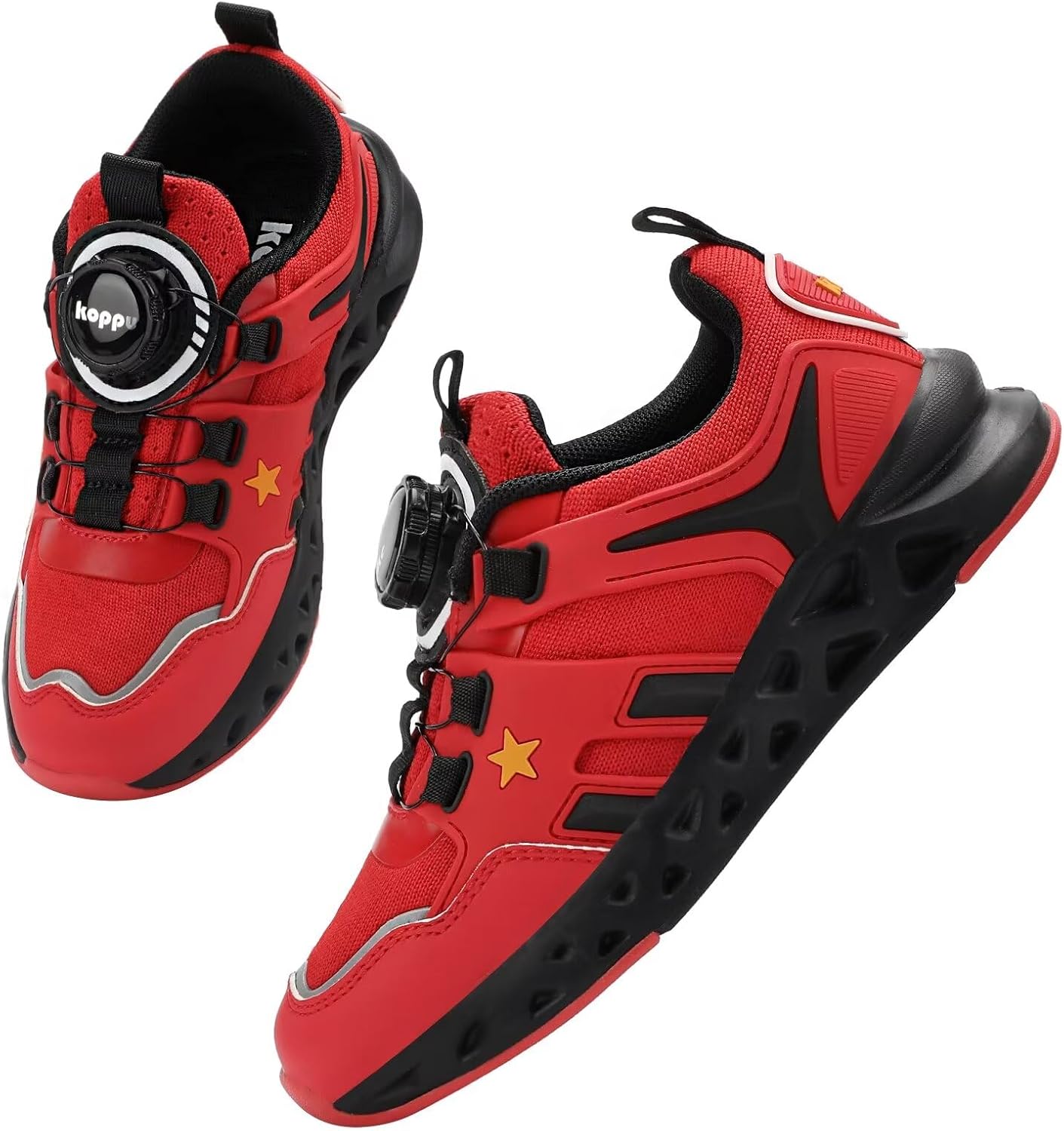 Amazon.com | koppu Kids Shoes for Boys Girls Lightweight Tennis ...