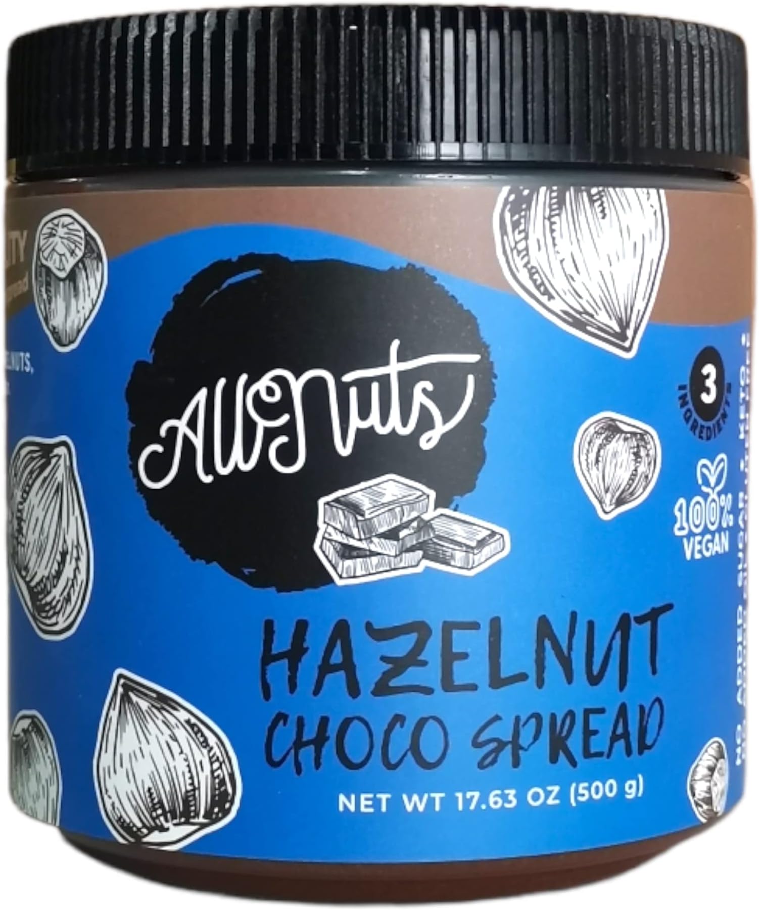 Amazon.com : ALLNUTS - Nut Butter Spread 100% Natural, Creamy Smooth ...
