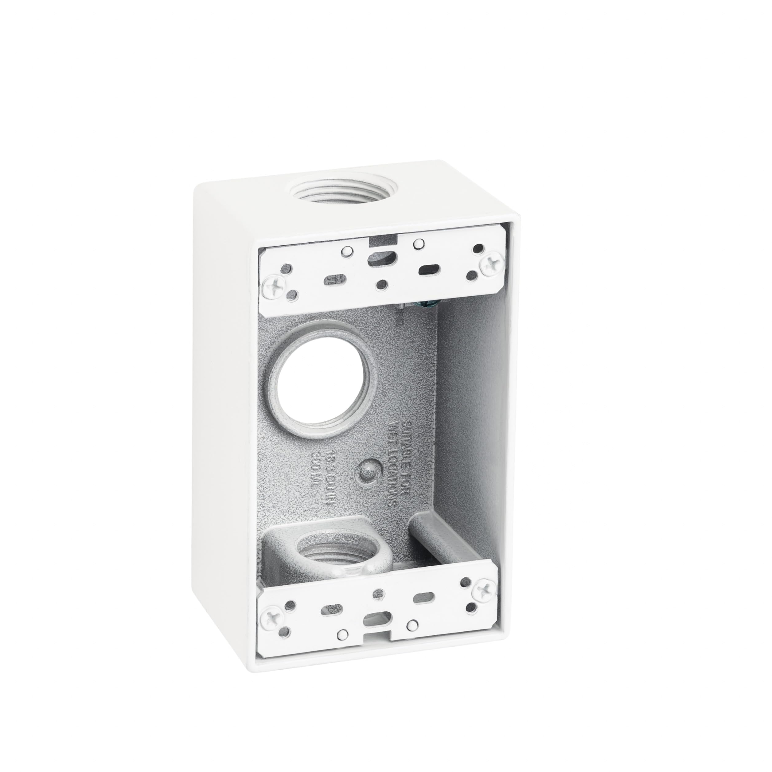 Snapklik.com : Sealproof 1-Gang 3 Hole 3/4-Inch Weatherproof ...