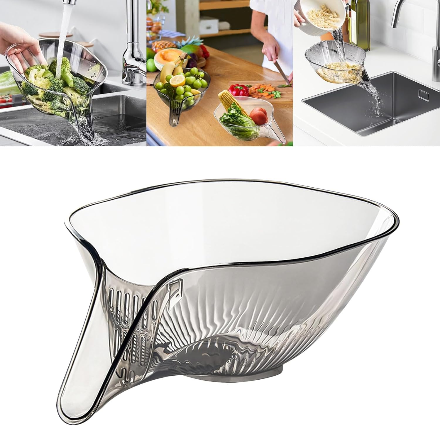 Amazon.com: POUMANNI Drainage Basket Funnel, 2024 New Multi-functional ...