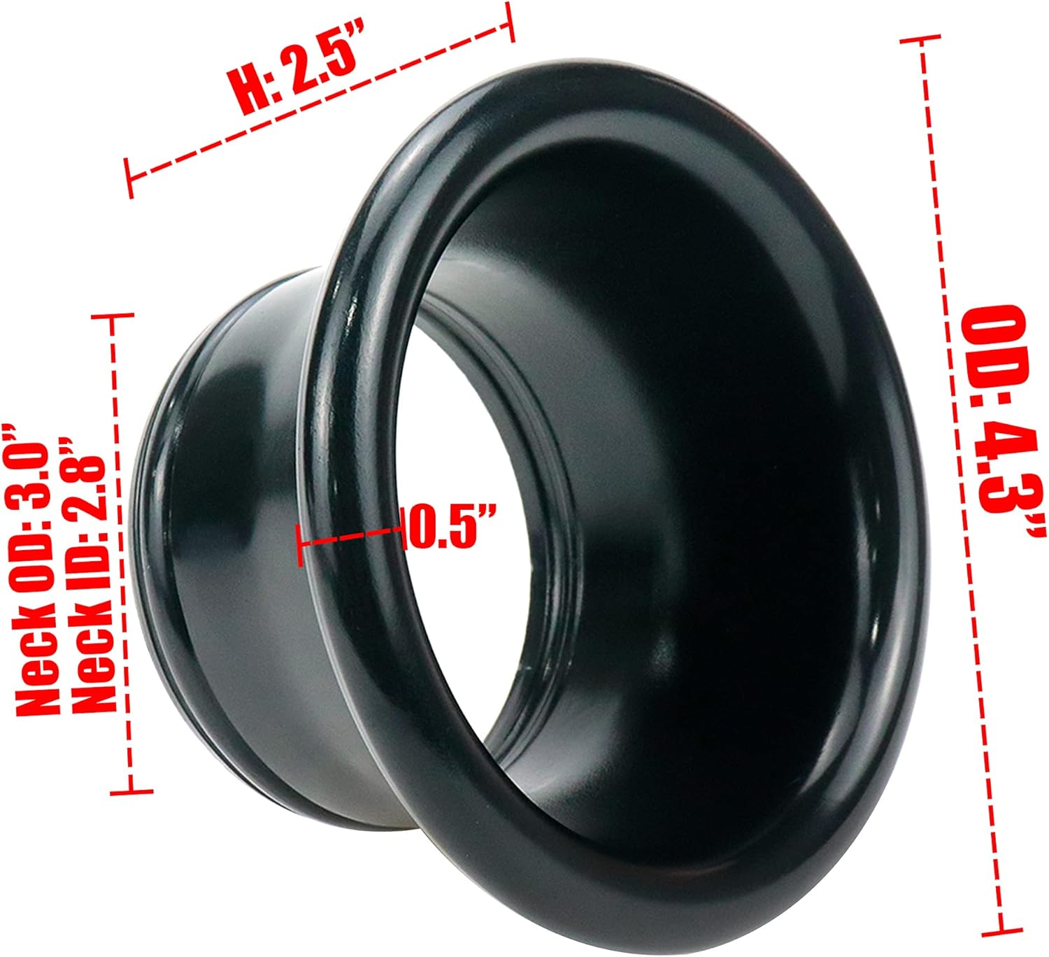 Modengzhe 2.5-inch Bellmouth Type Aluminum Velocity Philippines | Ubuy