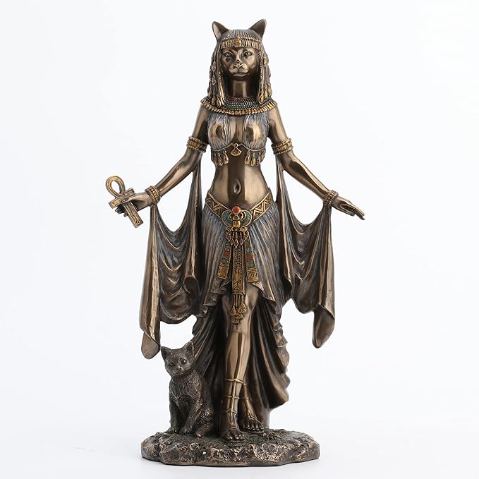 Amazon.com: Veronese Design Bastet Egyptian Goddess of Protection ...