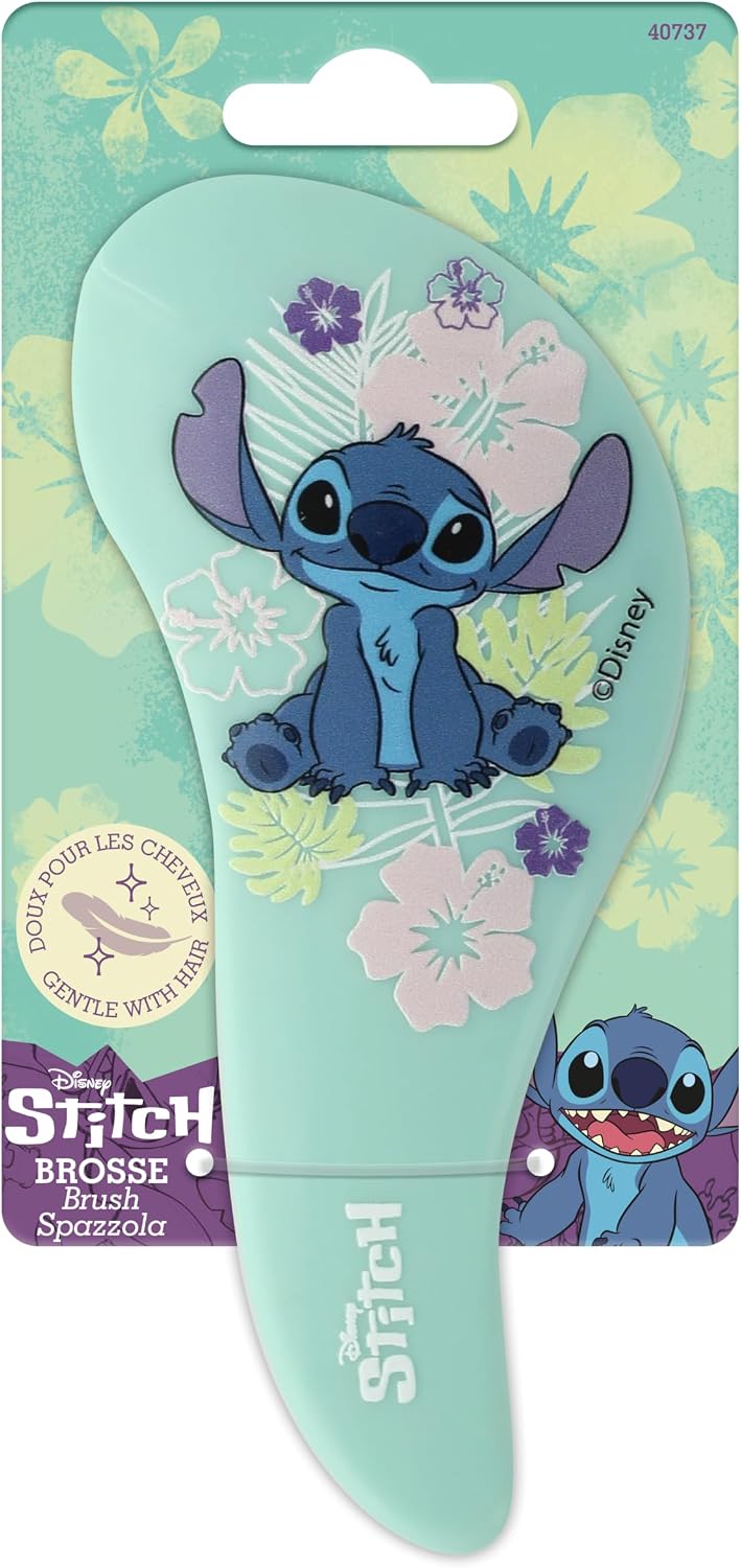 DISNEY STITCH - Brosses à cheveux démêlante format poche - LILO& STITCH ...