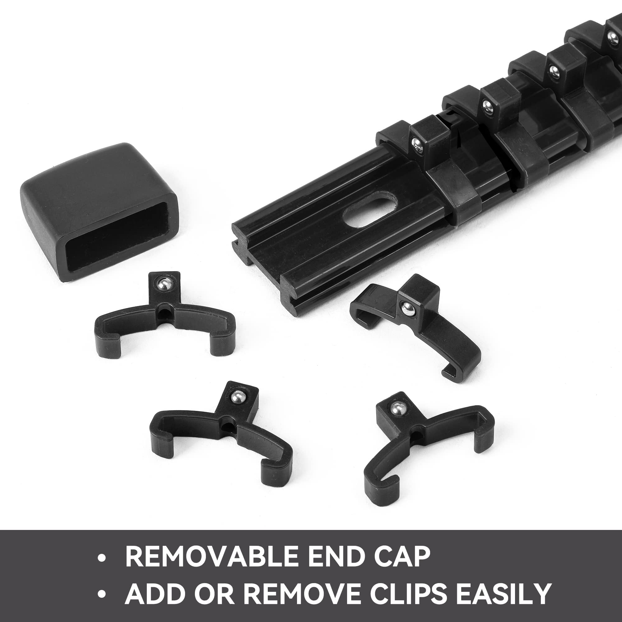 Snapklik.com : ALOANES 30 PC ABS Socket Organizer, 1/2 Inch, 3/8 Inch And 1/4 Inch Drive Socket ...