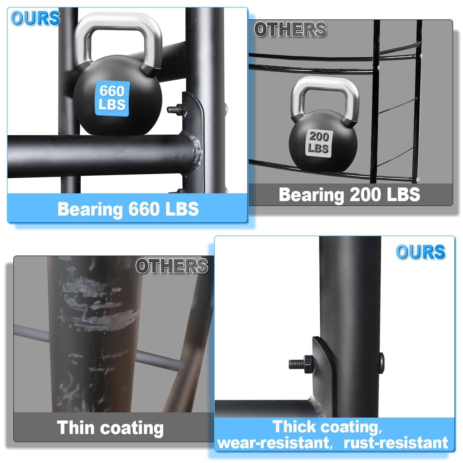 Snapklik.com : ZUIWAN Rolling Tire Rack For Garage,Tire Storage Rack ...