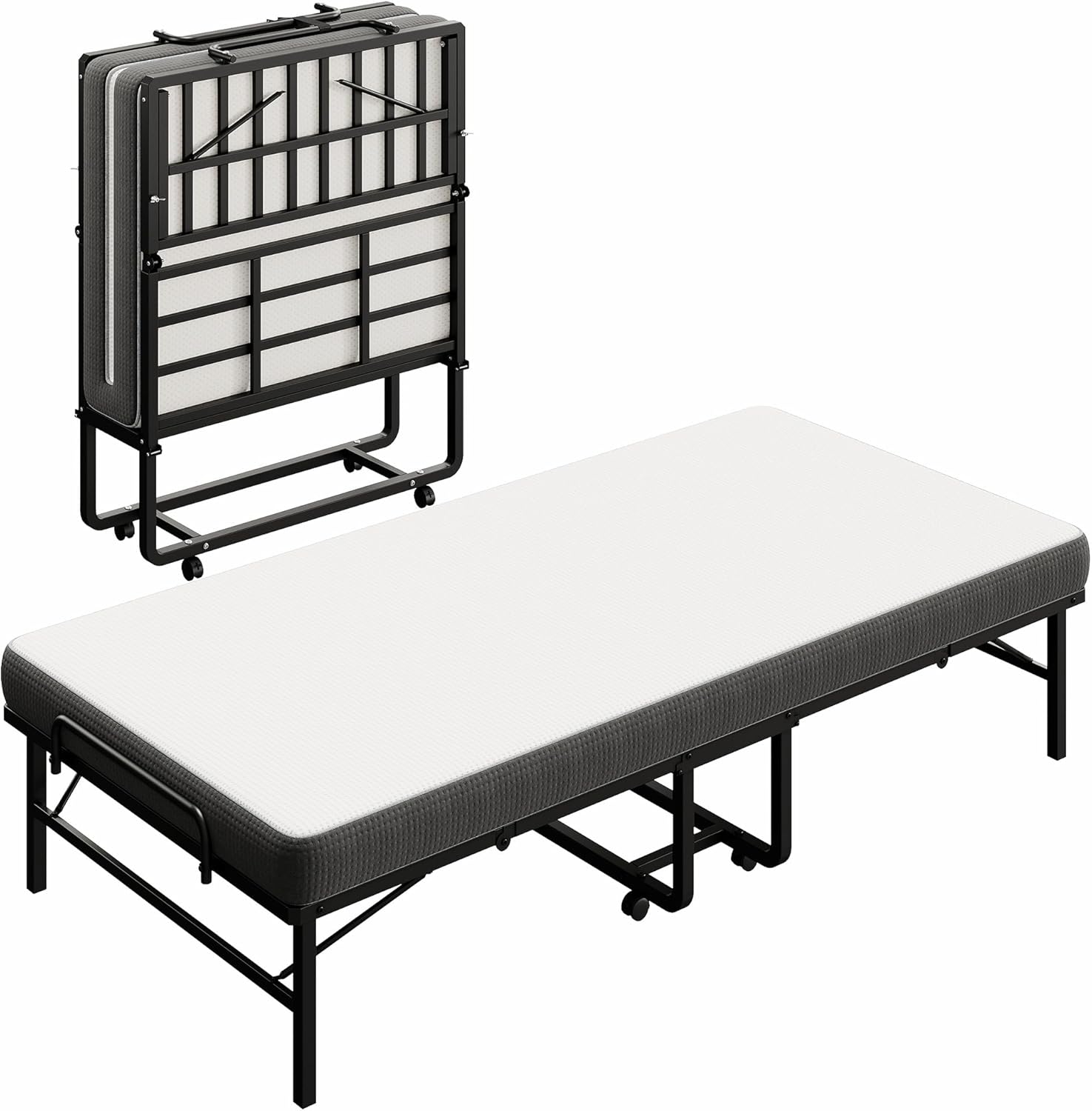Amazon.com: LIKIMIO LKIMIO Folding Bed, 80" x 39" Portable Roll Away ...