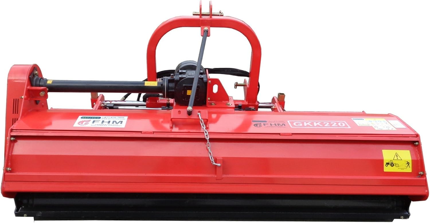 Amazon.com : Farmer-Helper 78" Flail Mower Adjustable Offset Cat. I/II ...