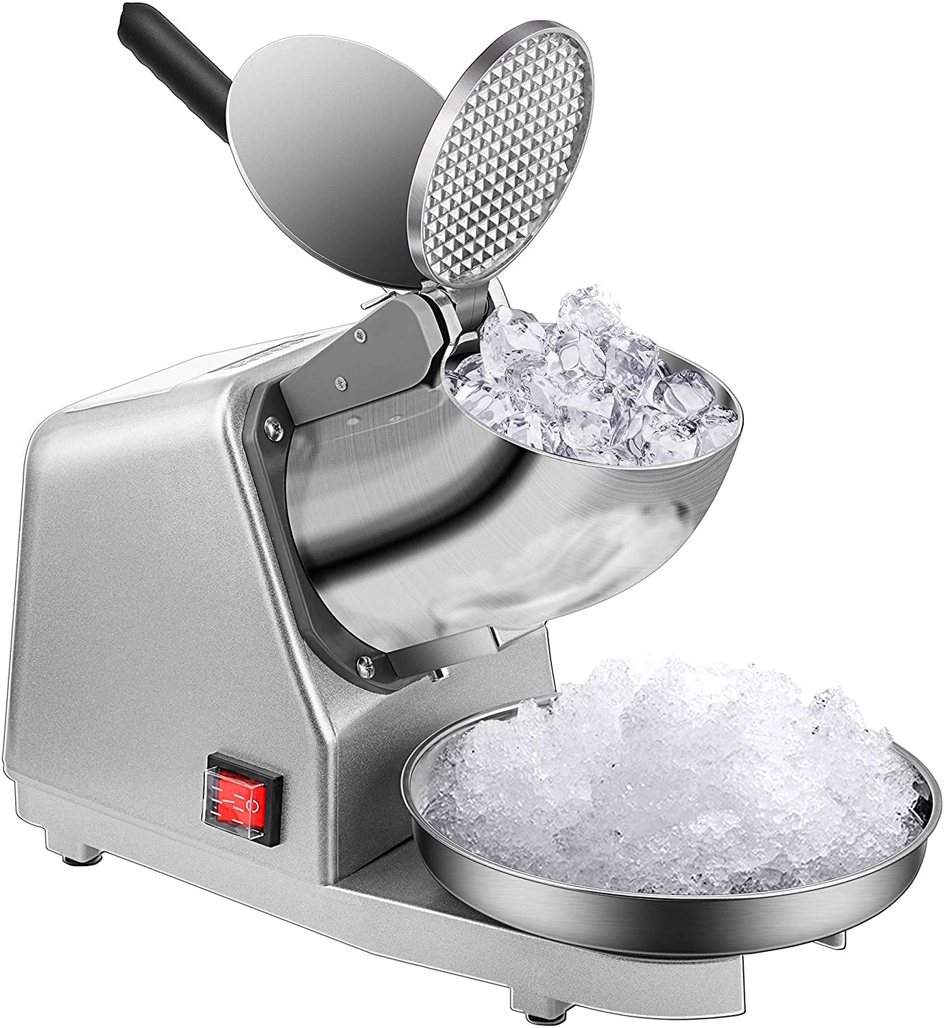 Stainless Steel Hand Crank Ice Shaver For Snow Cones - & Cocktails ...
