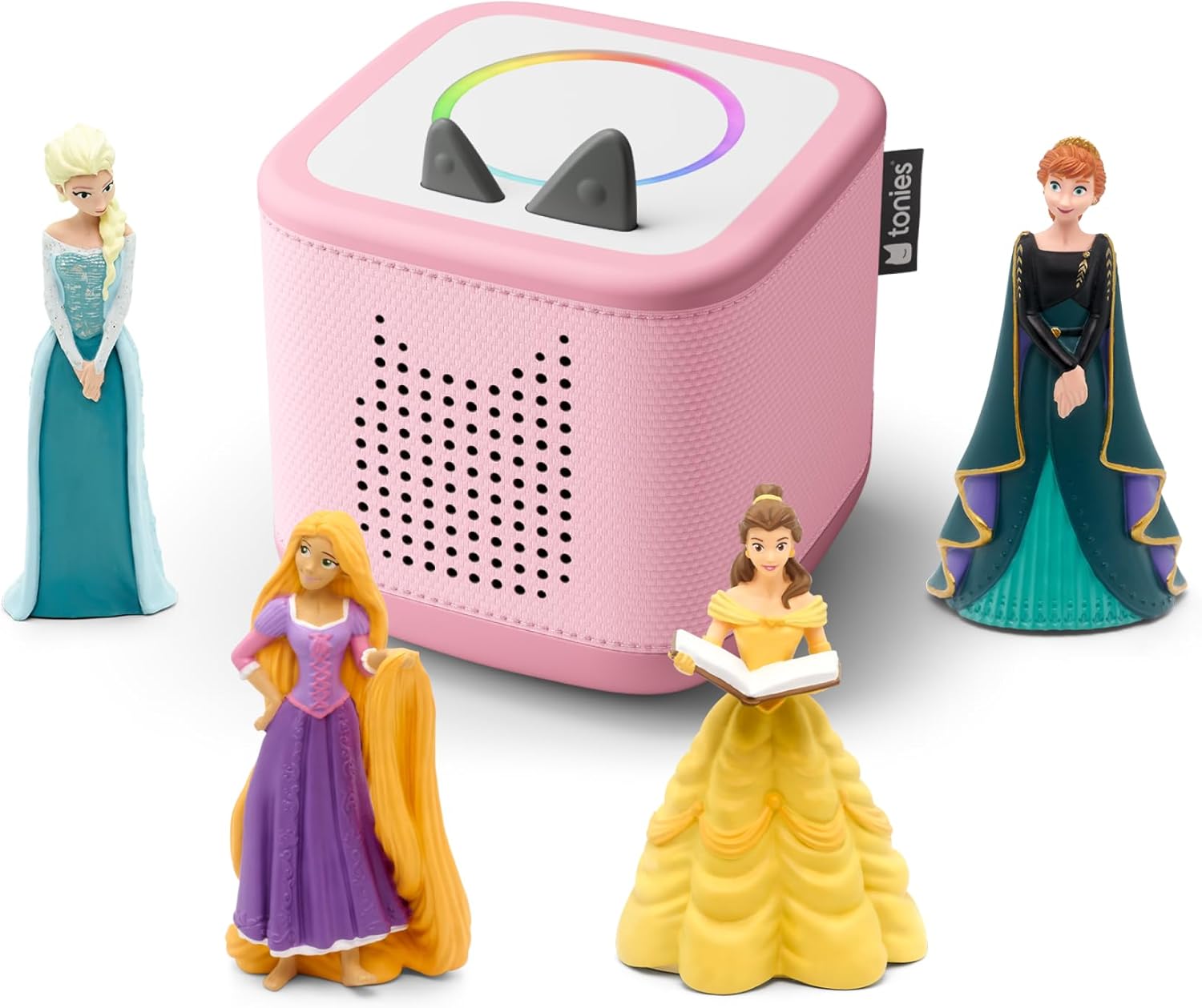 Toniebox 2 Audio Player Disney Princess Bundle for Kids 3+ with Elsa ...