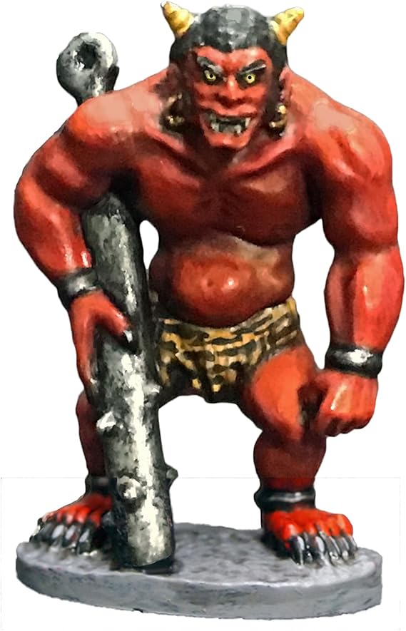 Amazon.com: Aurora Model 'Japanese Oni Demon' Unpainted Miniature Metal ...