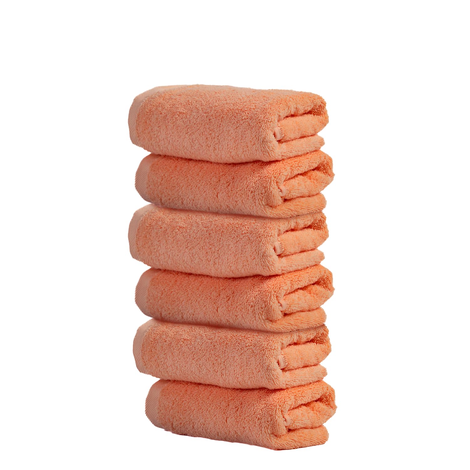 Amazon.com: Ôhm - Terry Cloth Towel Set - 6 Extra Fluffy & Soft Hand ...
