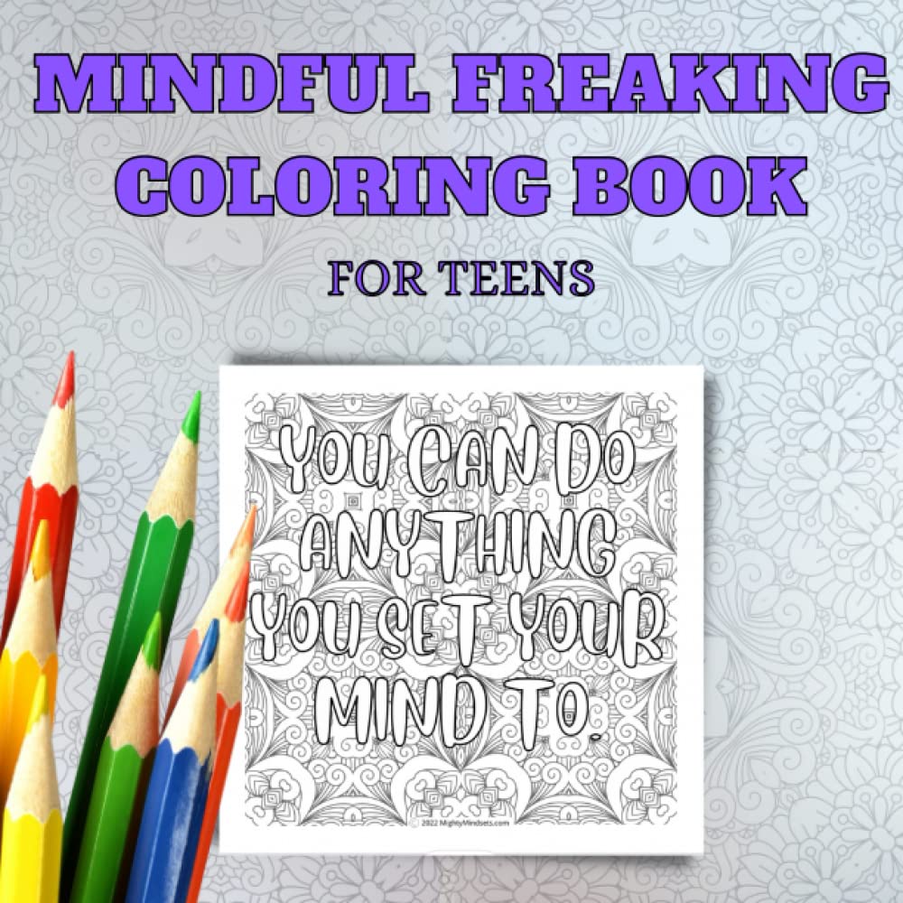 Amazon.com: Mindful Freaking Coloring Book for Teens: Sarcasm & Sass ...