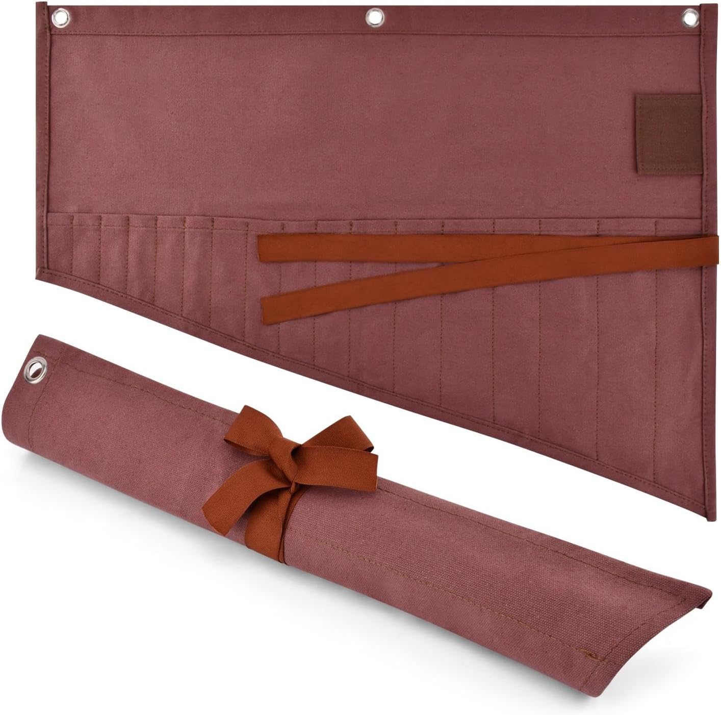 Wrench Pouch Tool Organizers, 16 Pockets Wrench Roll Organizer, Rolled ...