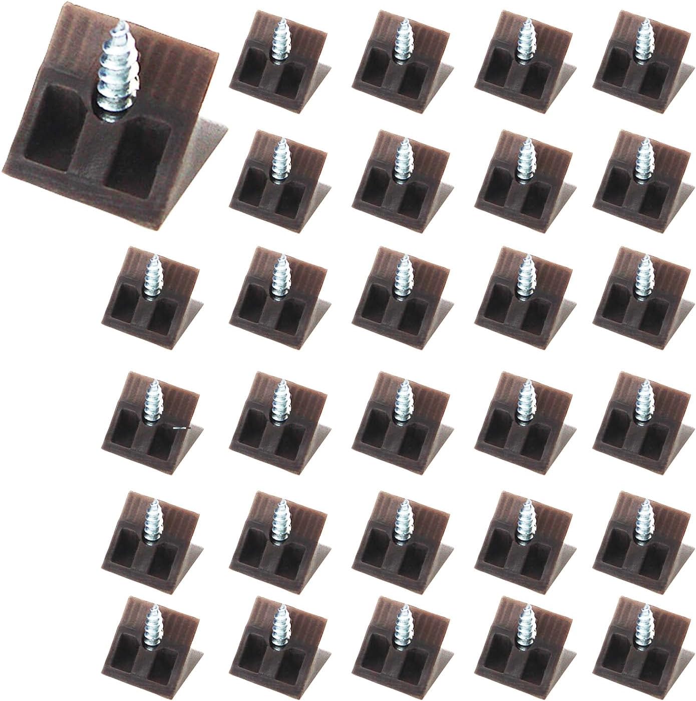 30pcs Drawer Repair Kit Plastic Drawer Runners Drawer Repair Kit with ...