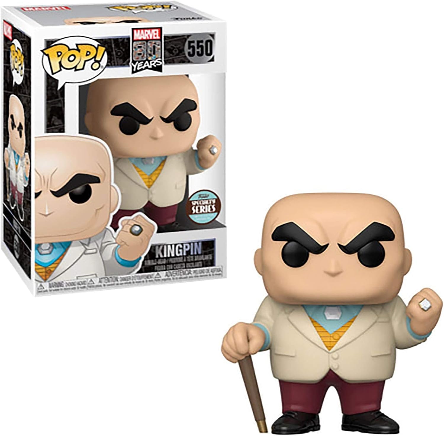 Funko Pop! Marvel: 80th - First Appearance: Kingpin Standard : Amazon ...