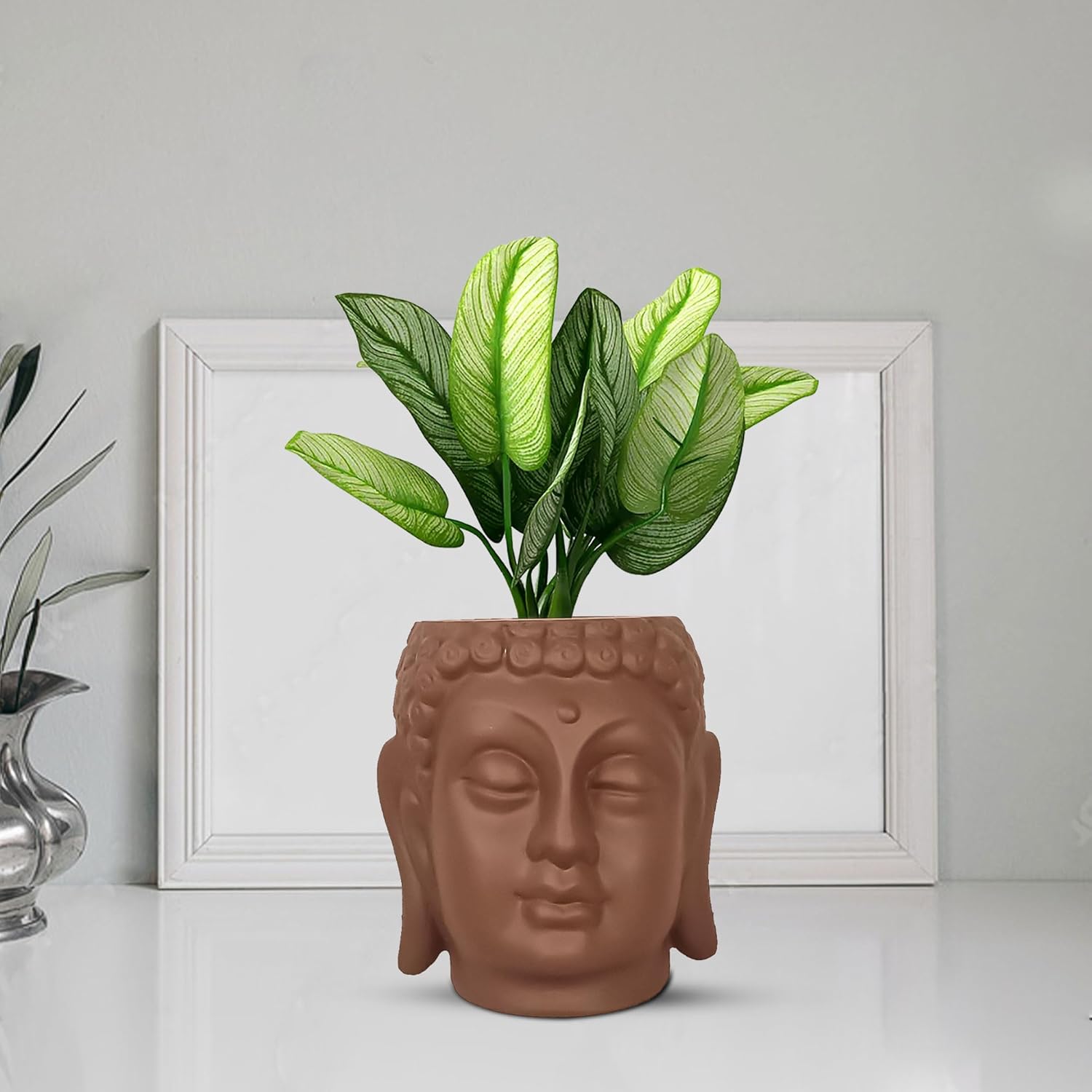 Lasaki Buddha 5 Truffle Ceramic Pots for Indoor Plants, Planters ...