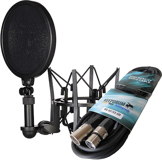 Rode SM6 Microphone Spider with Pop Protection + Keepdrum Microphone ...
