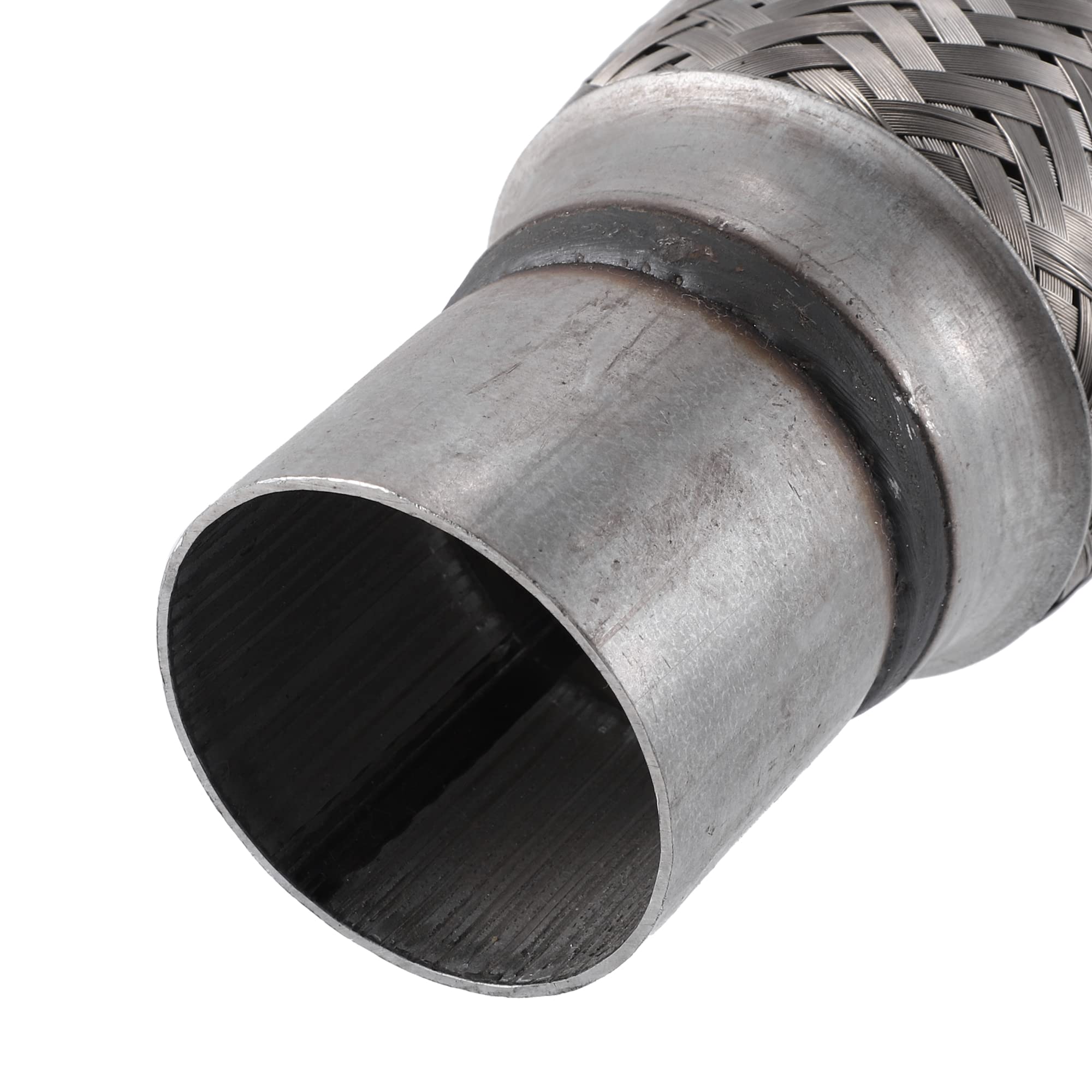 Straight Exhaust Pipe Tube With Bead Roll DIY Custom Car Modified ...