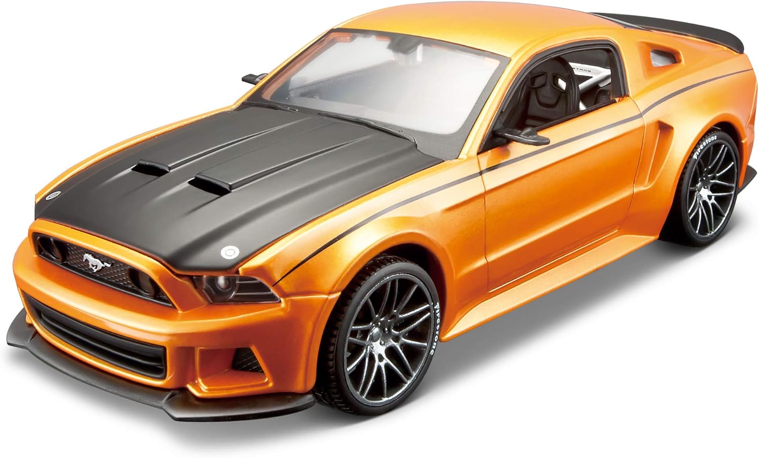 Amazon.com: Maisto 1:24 Scale Assembly Line 2014 Ford Mustang Street ...