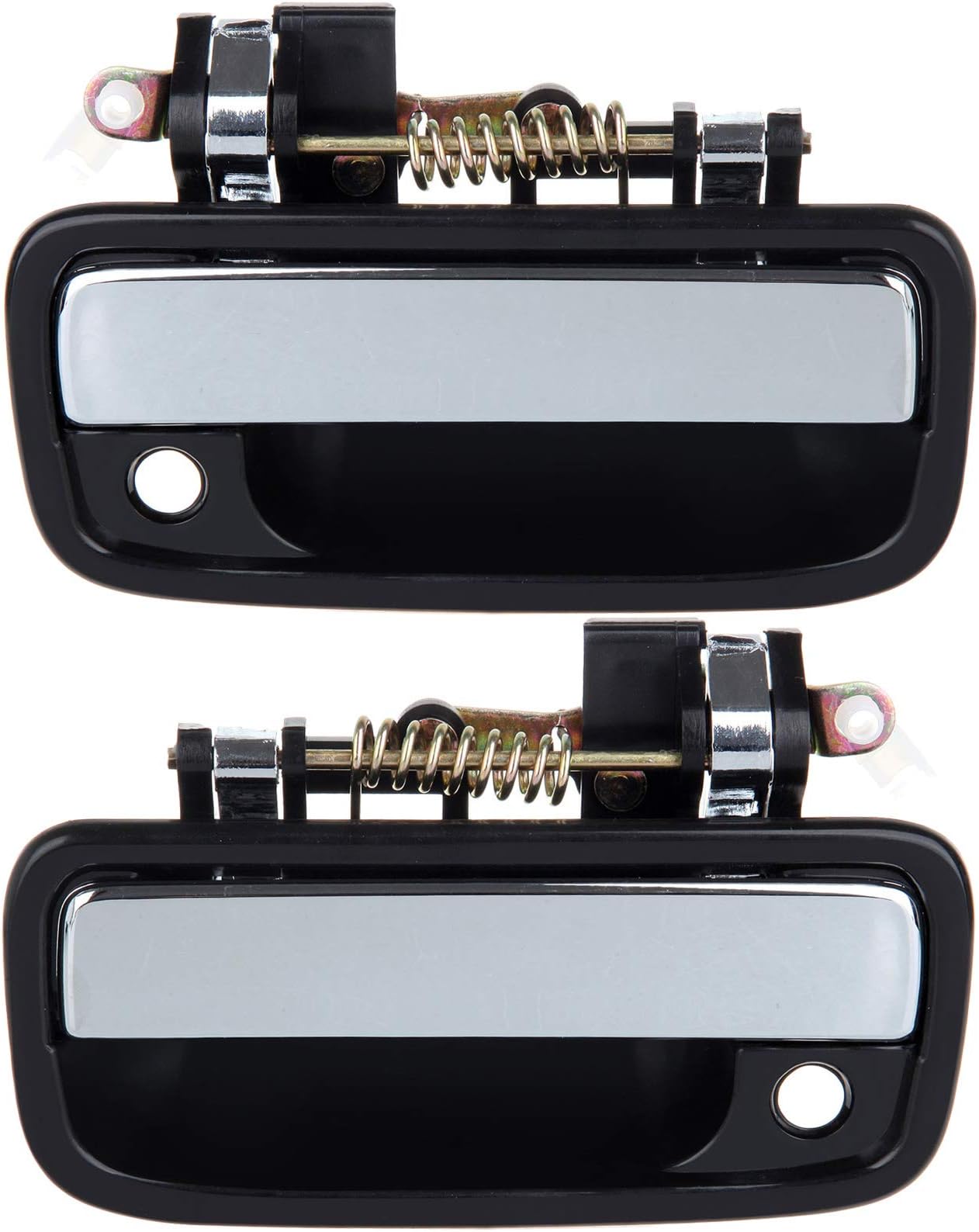 Amazon.com: ECCPP Door Handles Exterior Outer Outside Passenger Driver ...