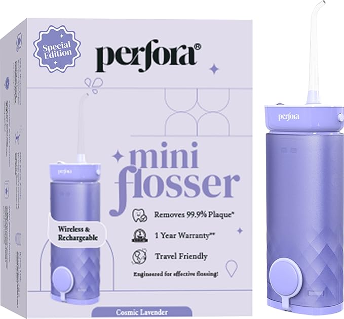 Perfora Mini Water Dental Flosser | 1 Year Warranty | Floss, Dental ...
