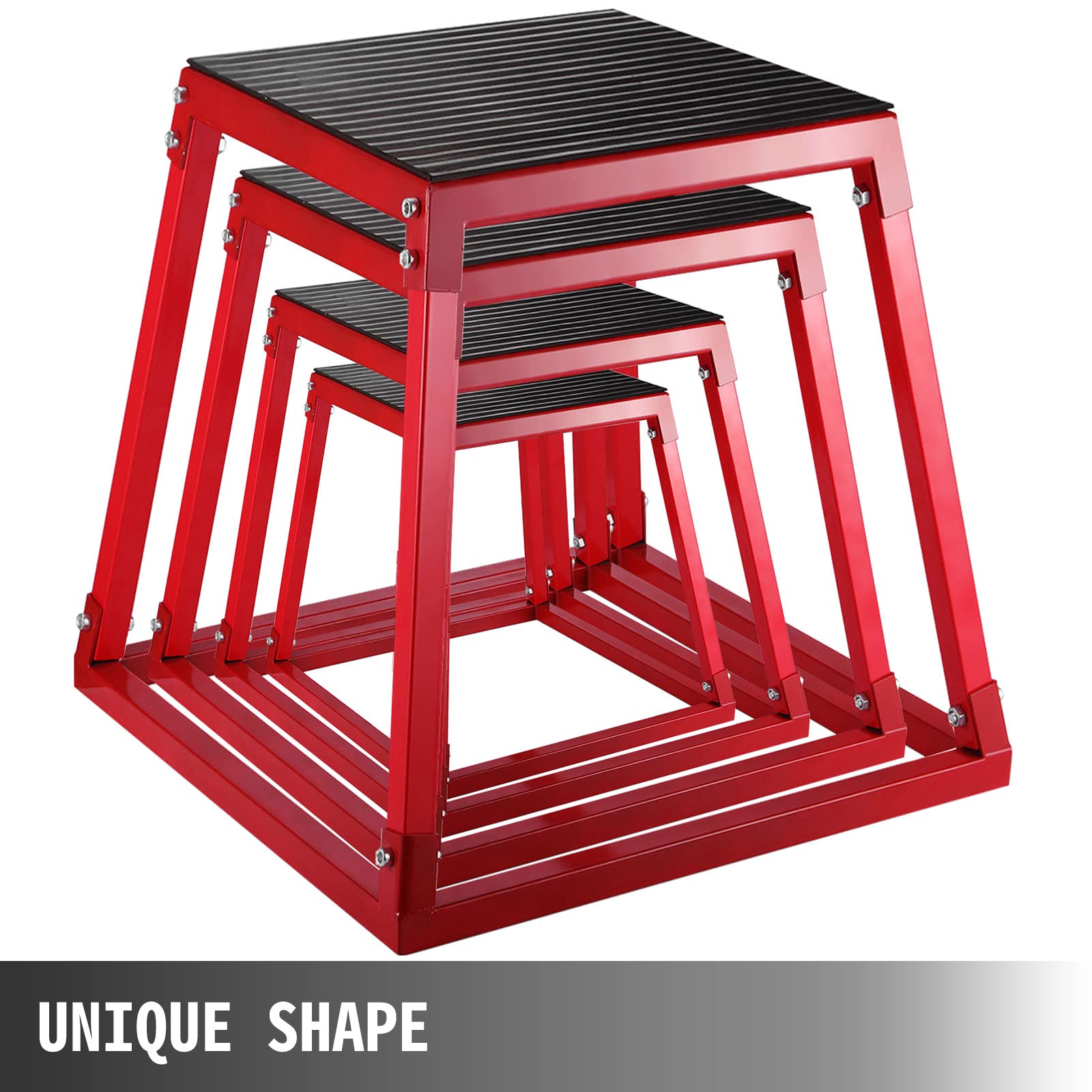 Snapklik.com : VEVOR Plyometric Platform Box Fitness Exercise Jump Box ...