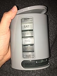 Amazon.com: Pill Pro - 2 Pack, Weekly Pill Organizer : Health & Household