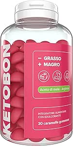 KetoBon Keto Caramelle Gommose Prodotti Proteici per Dieta Chetogenica ...